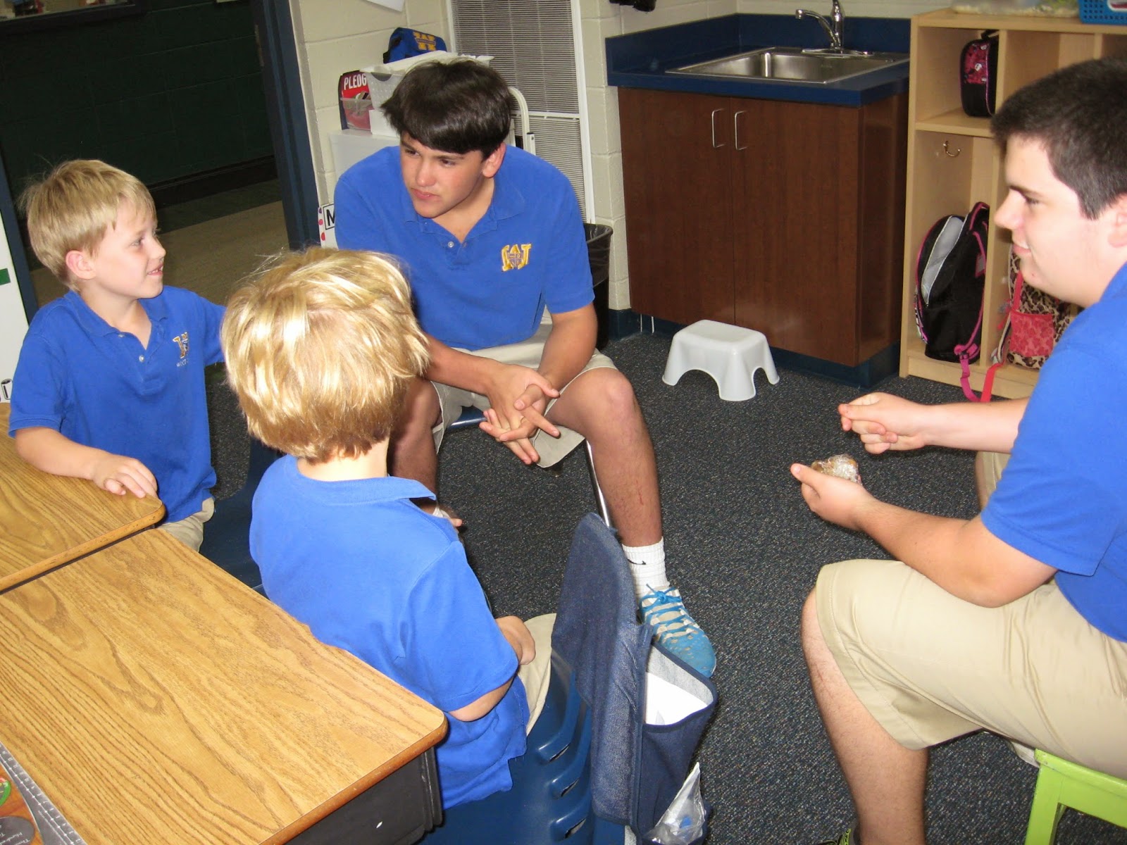 We are First Grade: We Love Our Eighth Grade Friends! One of the most ...