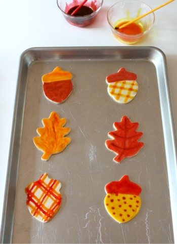 Gwenny Penny: Autumn Paintbrush Cookies Recipe