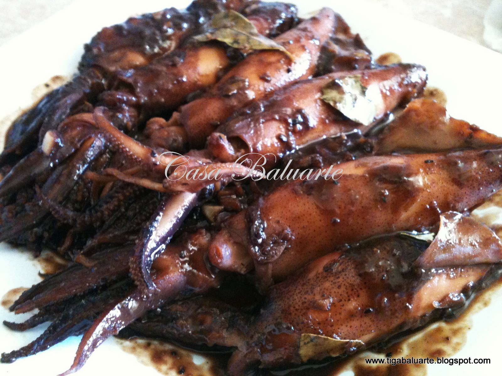 Filipino Recipe: Filipino Recipe Of Adobong Pusit