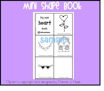 musings of me: Heart Shape Book