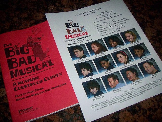 The Uptown Acorn: The Big Bad Musical.....A Howling Courtroom Comedy