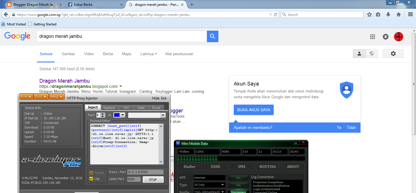 Cara Pakai HTTP Injector Untuk PC / Cara menggunakan Http injector pc ...