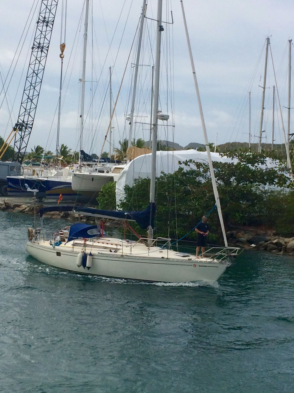 Travesía del Atlántico en un pequeño velero - Travessia de l'Atlàntic ...