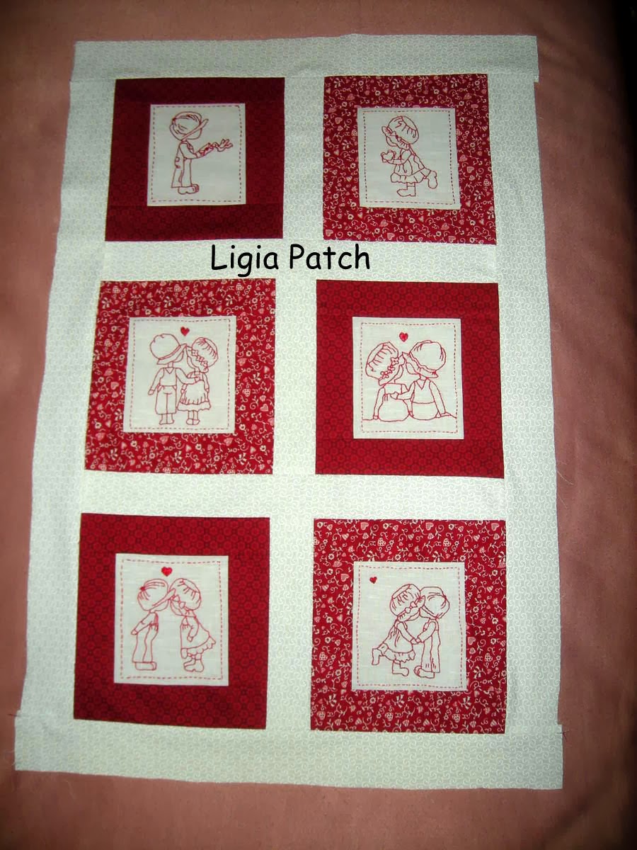 Ligia Patch: Quilt love story