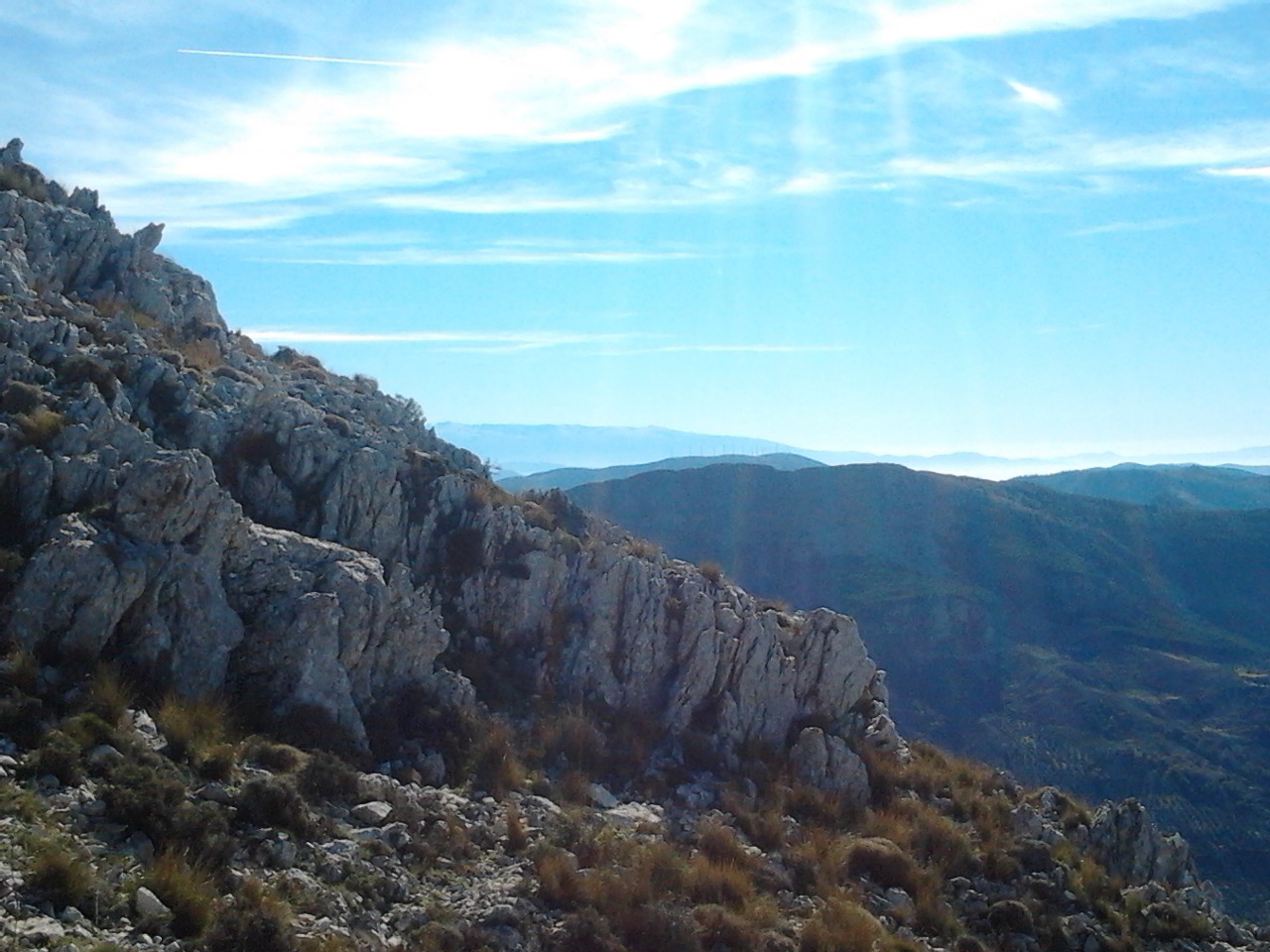 Las rutas de Miguel Nitrous: CARRETERA Subida a La Pandera