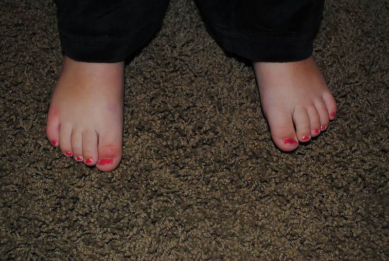 Crazy, Busy, Happy: Pretty tiny toes!