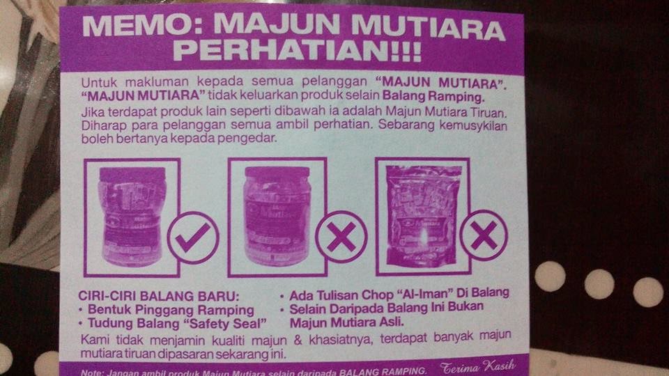 MAJUN MUTIARA PEMBEKAL (Pengedar Di Seluruh Negeri Perlukan Segera!!!)