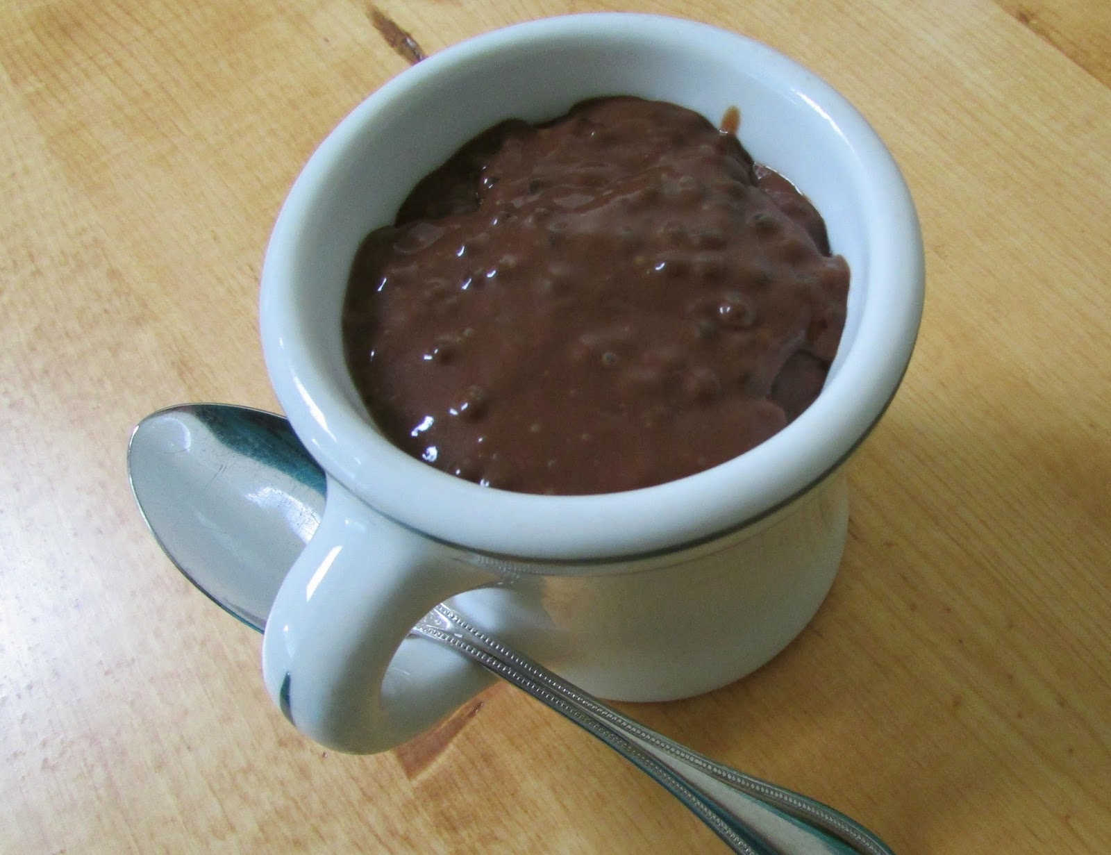 A Table For Rue, Please: His and Hers Chocolate Tapioca Pudding or ...