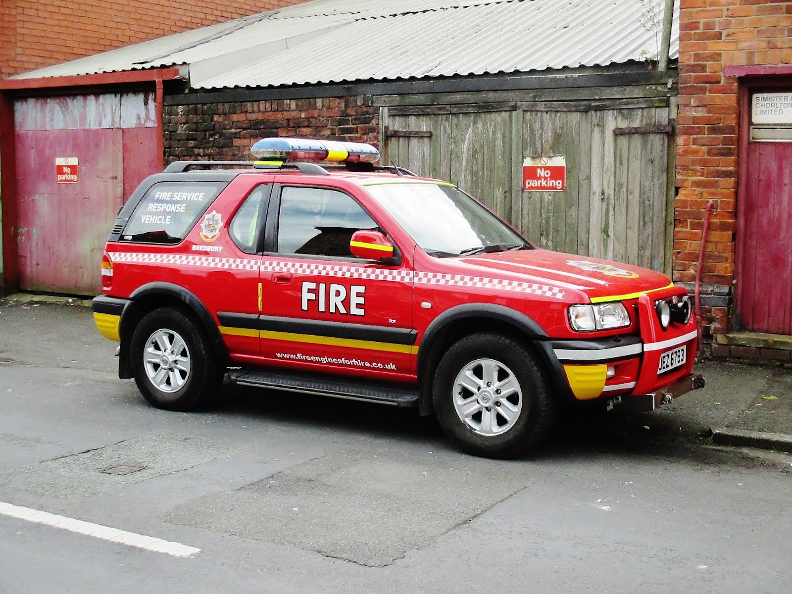 Ferraris and Other Things: Fire Service Response Vehicle