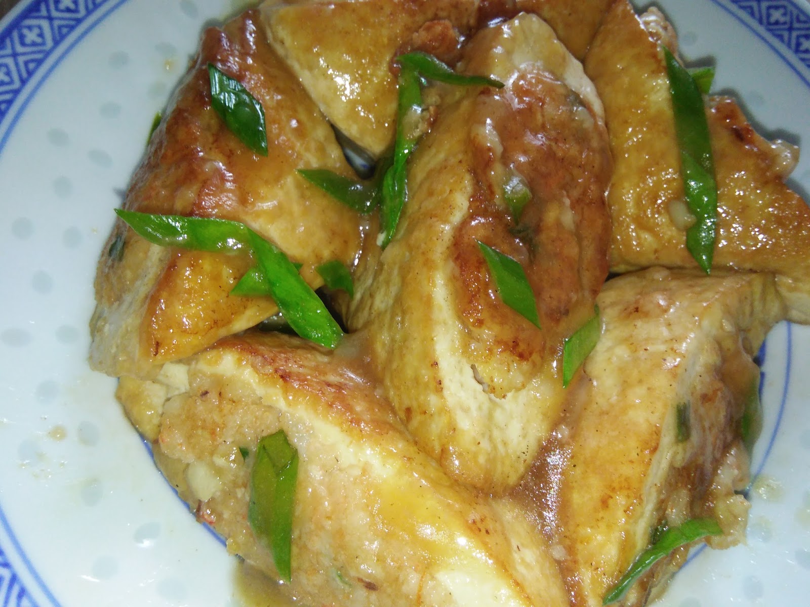 Cooking Pleasure: STUFFED BEAN CURD