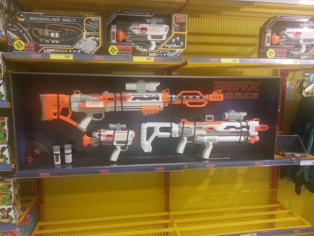 Toys and Bacon: Toy guns have grown a bit since the 80s