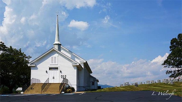 The View from Squirrel Ridge: Fairview Christian Church in Hood, Virginia
