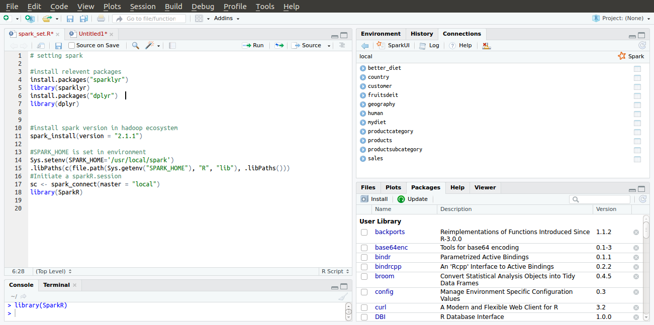 Analytics Blog: How to connect R with Apache spark