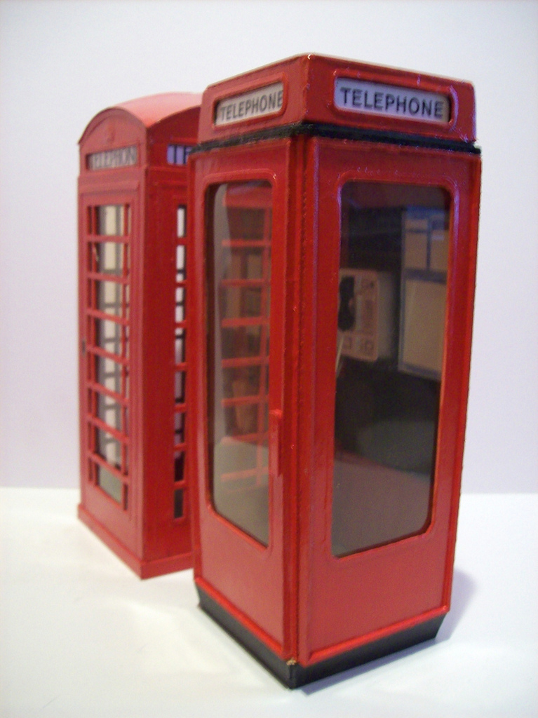 Dioramas and Clever Things: The world's favorite phone booth; a classic ...