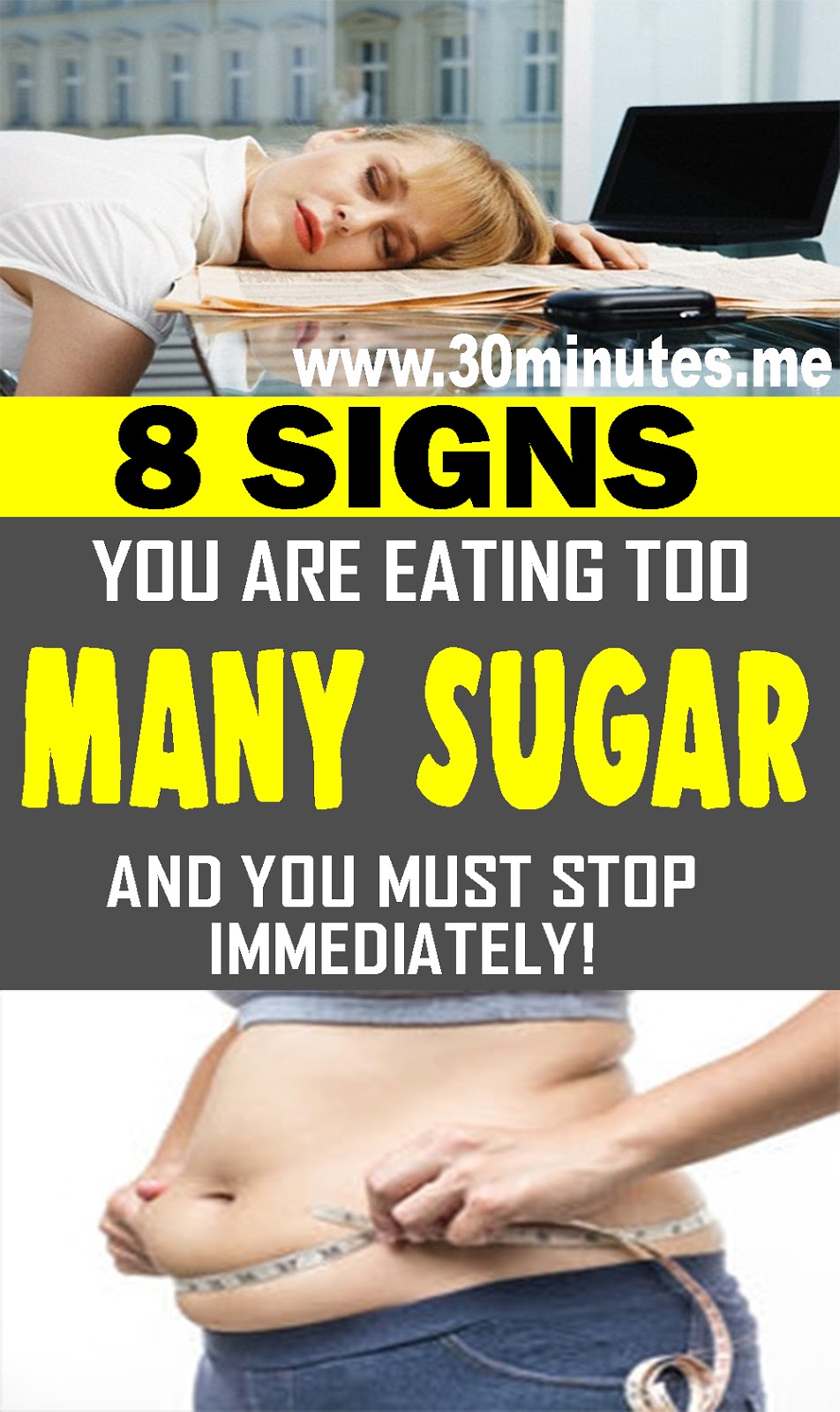 8 SIGNS YOU ARE CONSUMING TOO MUCH SUGAR AND HOW TO KICK THE HABIT ...