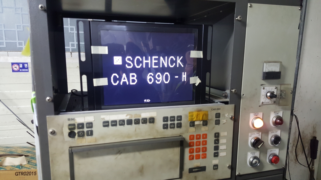 모니터 수리.개조.개발 전문 / 디에스텍: SCHENCK CAB690 쉔크 Balancing Machine CRT모니터->LED ...