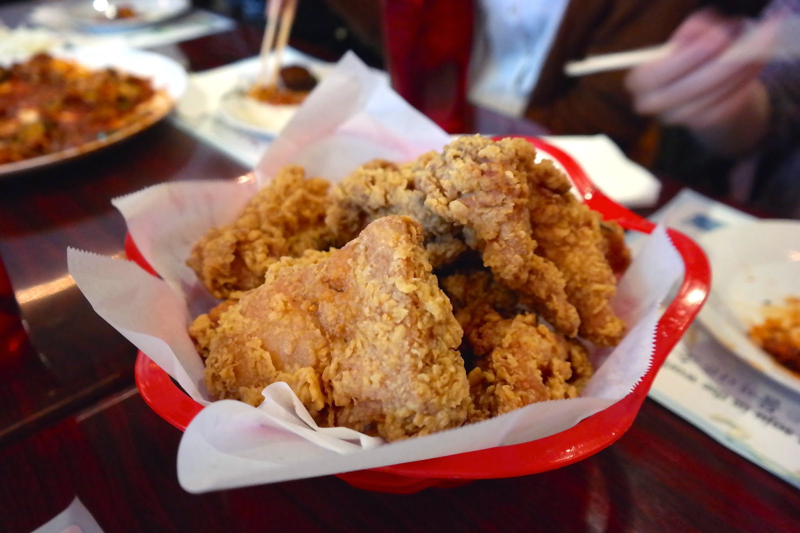 Red, Green, Blue, and Black or White: Koko Chicken (꼬꼬치킨) - [Buena Park ...