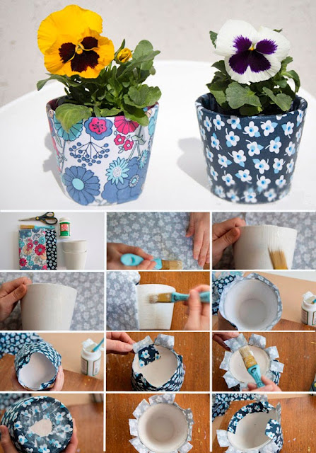Popular Tips n Ideas: How to Make Beautiful Flower Pot (with 3 simple ways)
