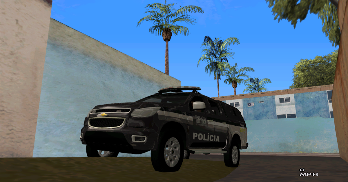 Equipe Tático PMBA: Chevrolet S-10 BOPE PMMG - Para MTA
