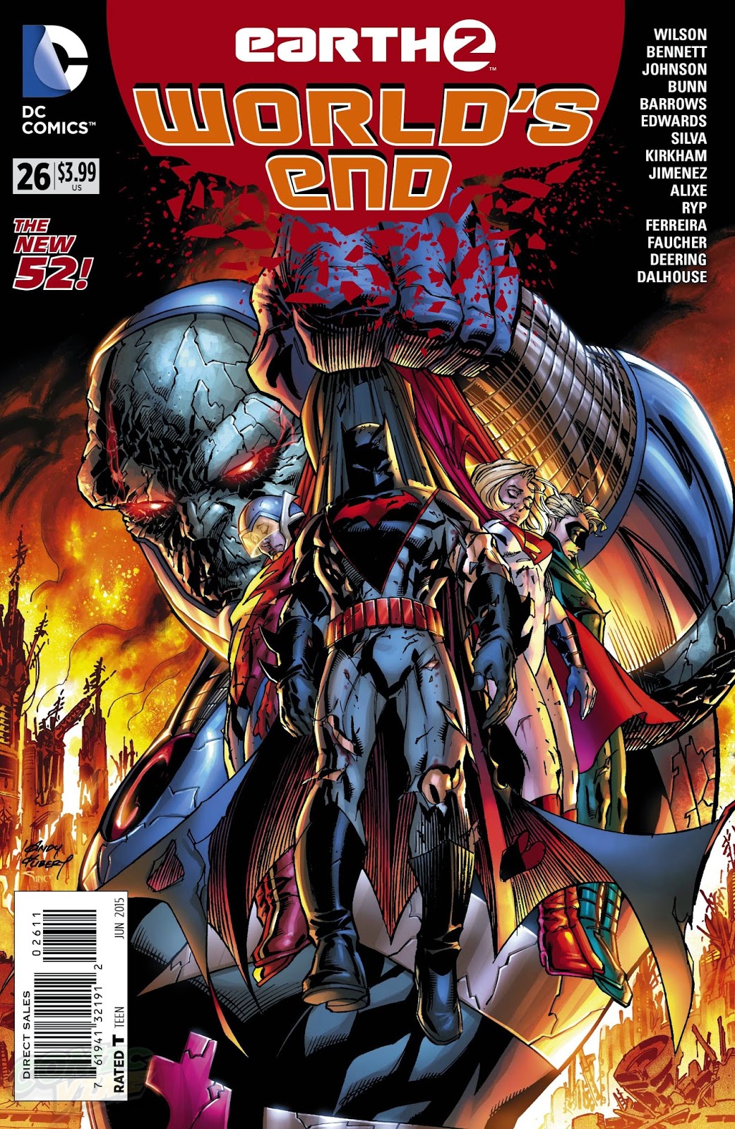 Comic Obsessed.: Earth 2: World's End #26 Preview