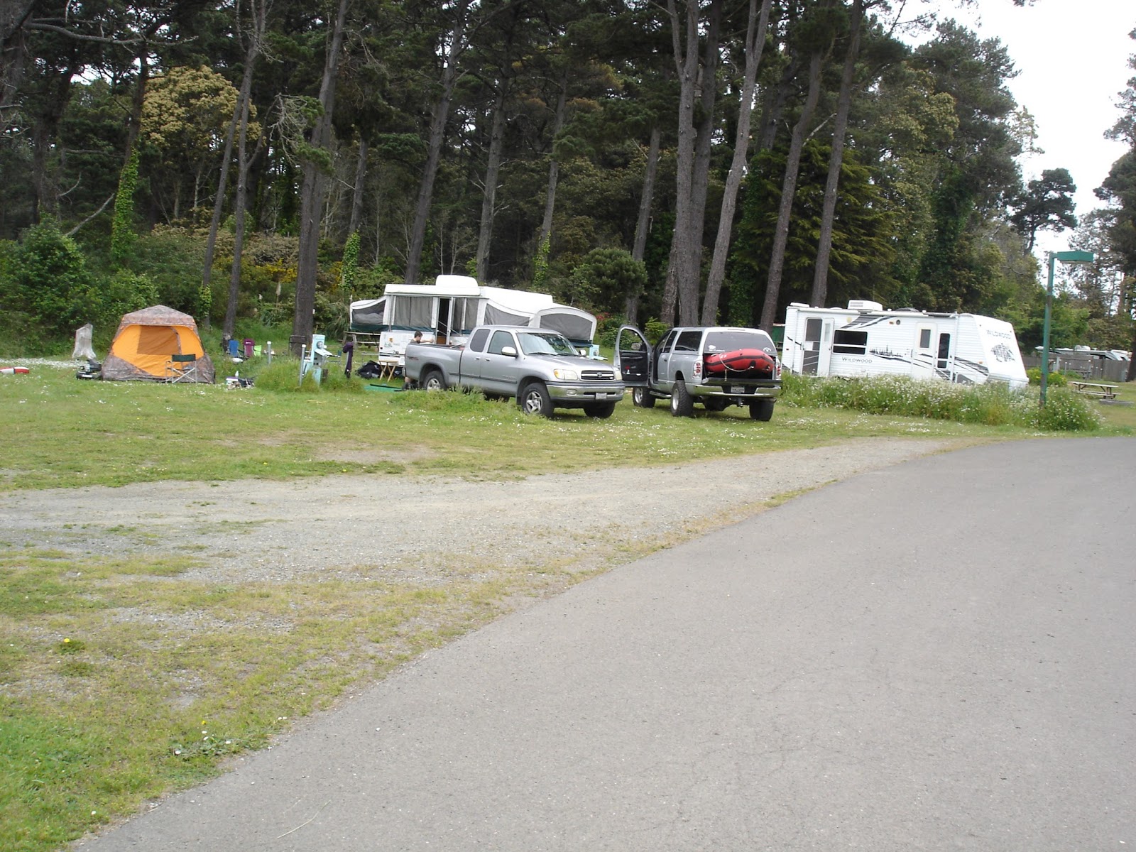 Hidden Pines RV Park Campground - Fort Bragg California