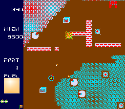 Nos três jogos dependemos do combustível que encontramos pelo caminho ...