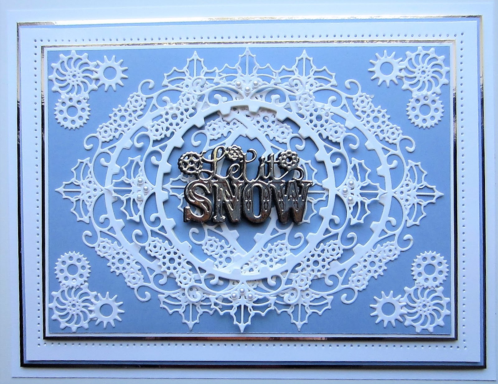 PartiCraft (Participate In Craft): Mechanical Square Card