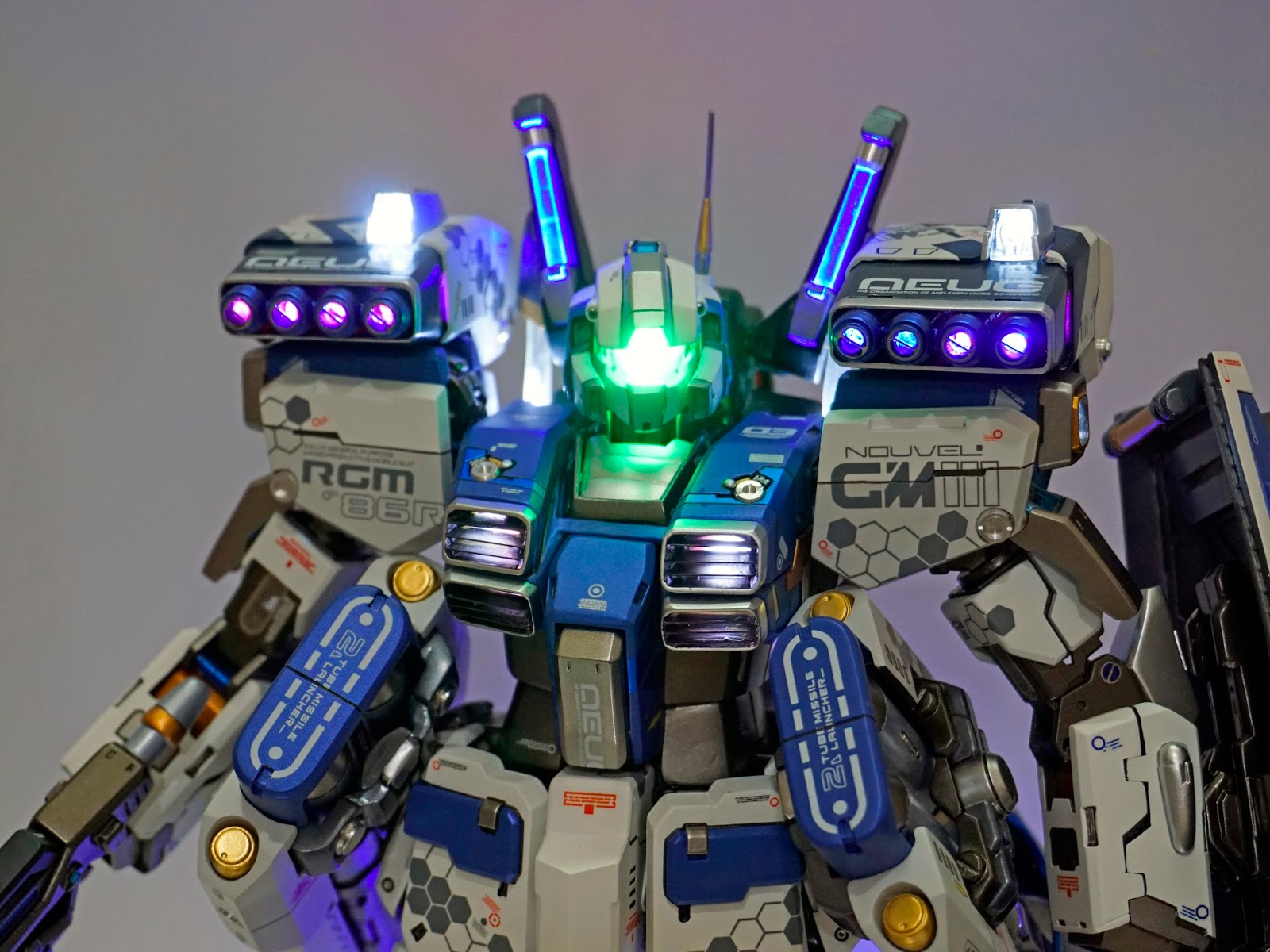 Custom Build: G-system 1/72 GM Nouvel Commander Type Custom