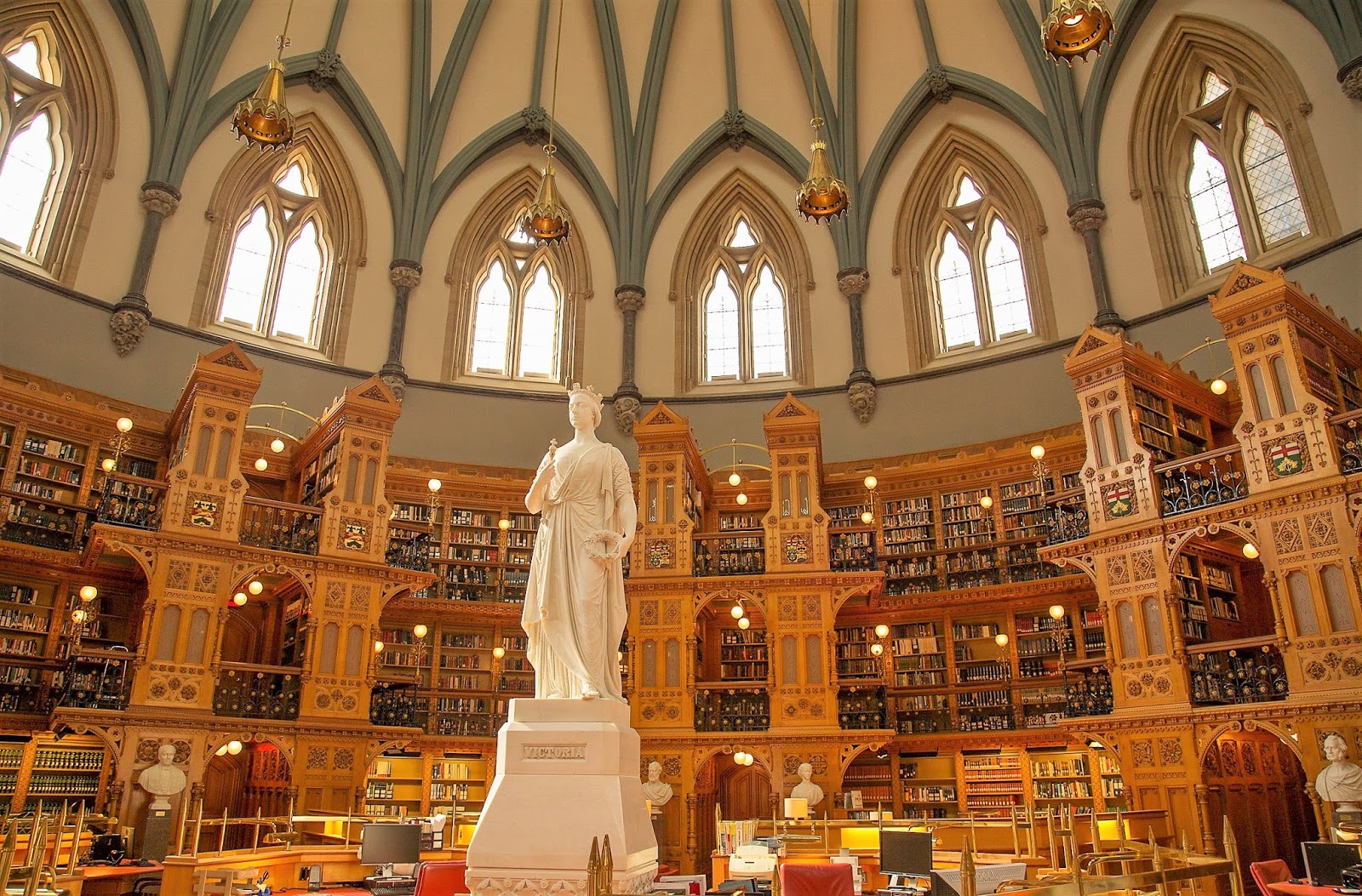 Fieggentrio: Library of Parliament (Ottawa, Canada)