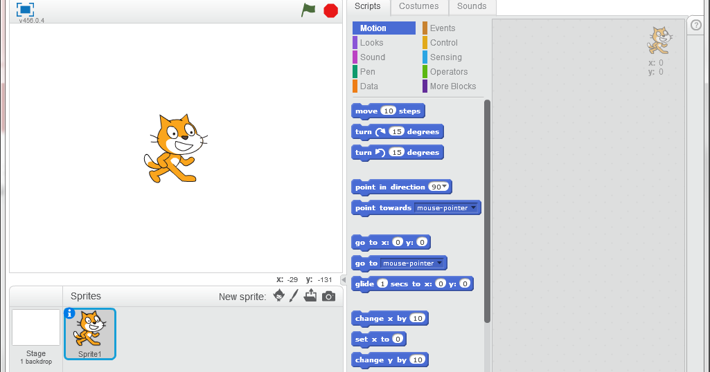 Membuat game sederhana Scratch 2