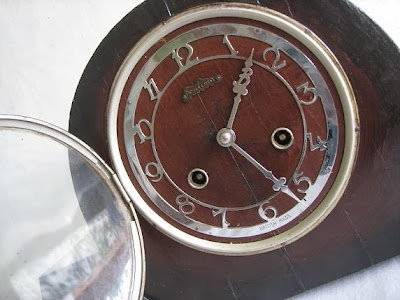 TOKO ANTIEK RETRO: ORIGINAL VINTAGE ANTIQUE " BENTIMA " MANTEL CLOCK ...