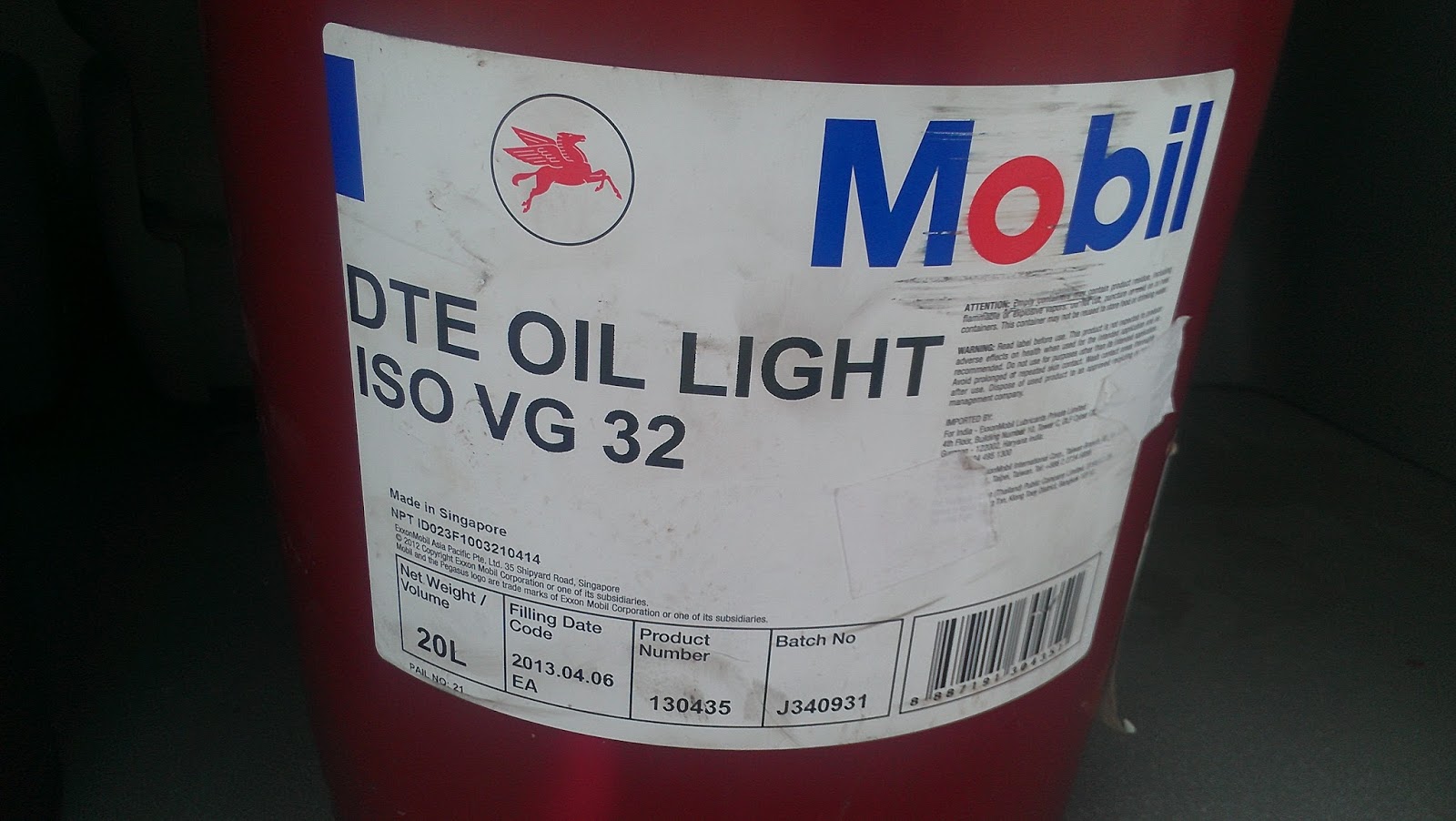 Dầu tuần hoàn - Mobil DTE Oil Names - Mobil DTE Oil Light || Mobil DTE ...