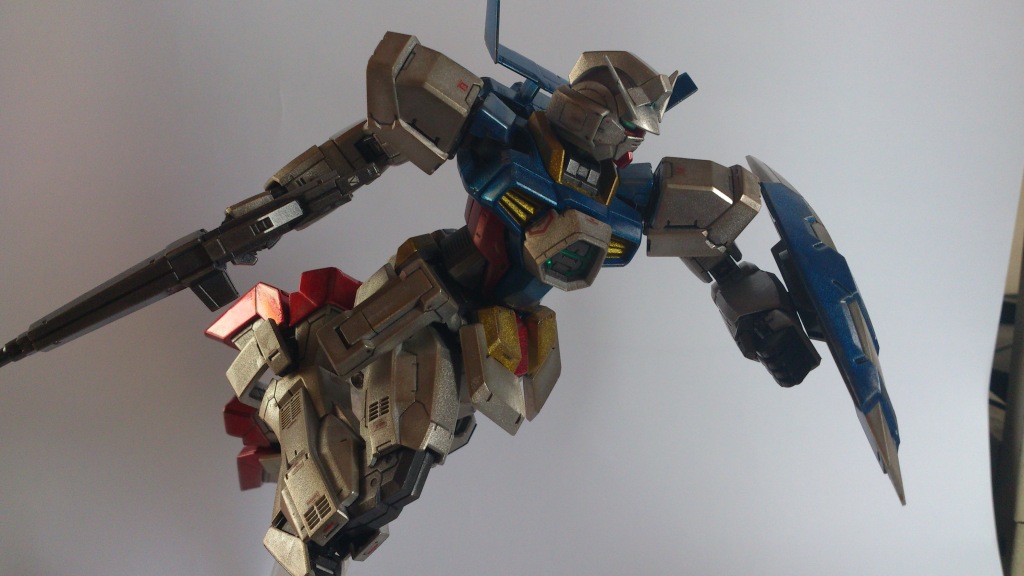 MG Gundam AGE-1 Normal metallic painted by Kryz Tibus via GxG GunPla ...