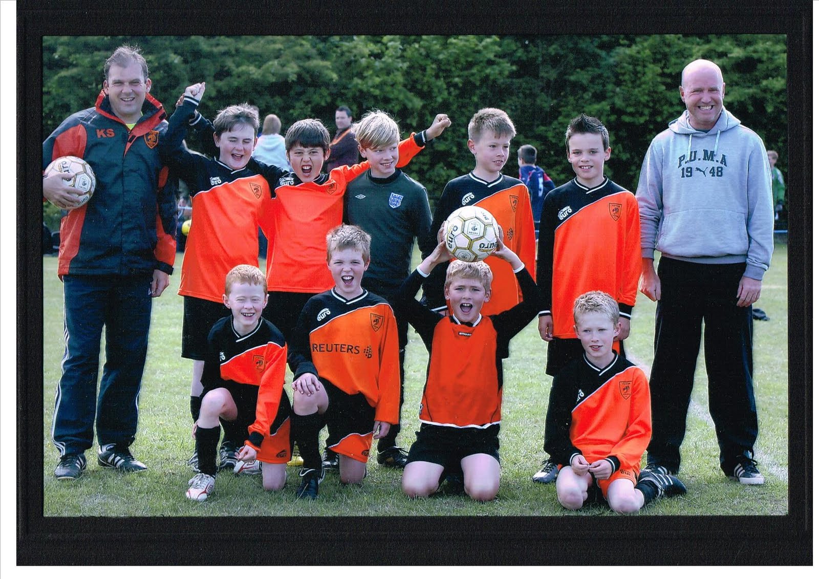 Toton Tigers FC U11's: Team Photo