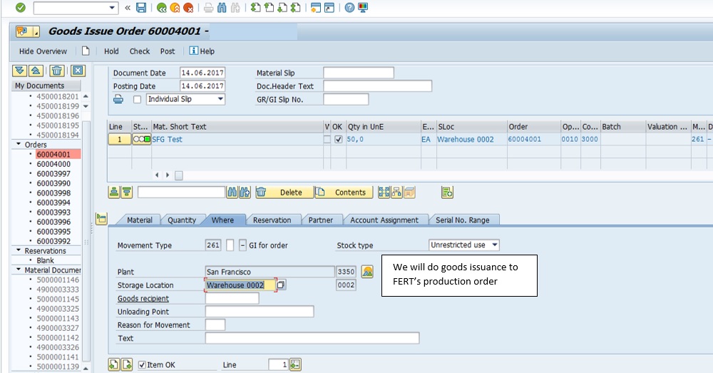 Production Planning in a cross plant set-up | SAP Online Guides