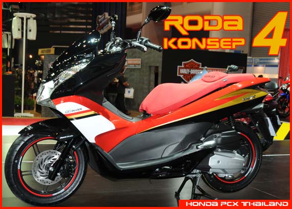 PCX Honda Thailand, 4 Wheel Concept - Todays-update
