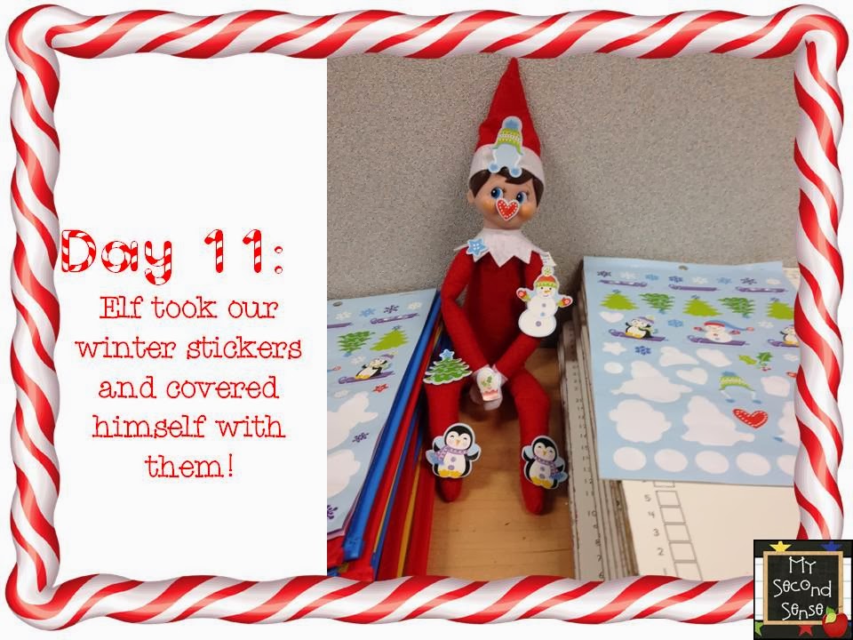 My Second Sense: Elf in the Classroom - Weeks 1, 2, and 3
