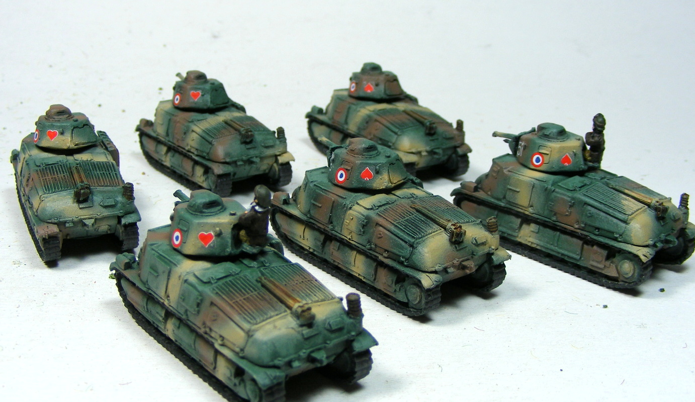 Evil Bob's Miniature Painting: WWII French for Flames of War