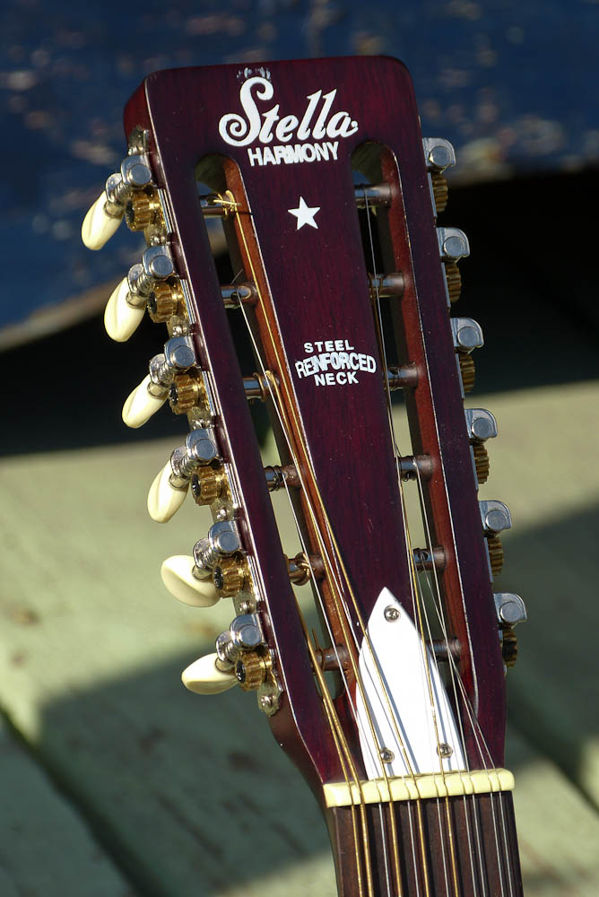 c.2000 Korean Harmony Stella 12-String Guitar Reissue