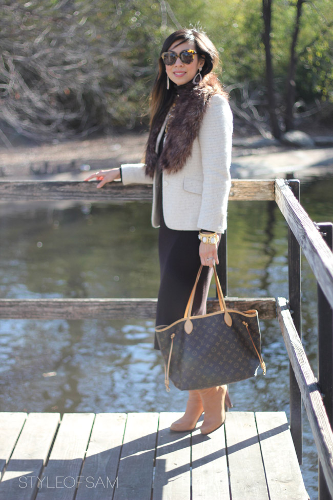 Style Rx // Fur Collar - Style of Sam | DFW Fashion Blog