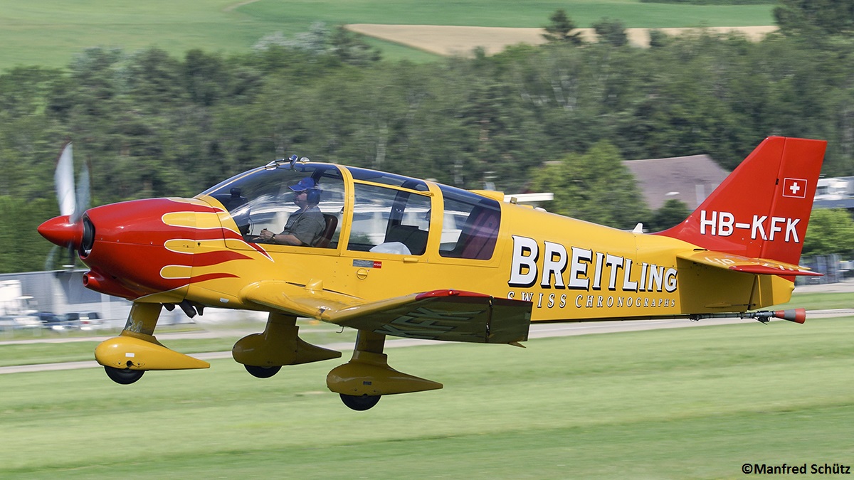 Aircraft & Helicopter Pictures by Manfred Schütz: HB-KFK Robin DR-400 ...