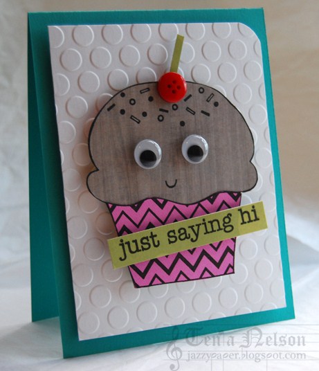 Jazzy Paper Designs: Just Saying Hi
