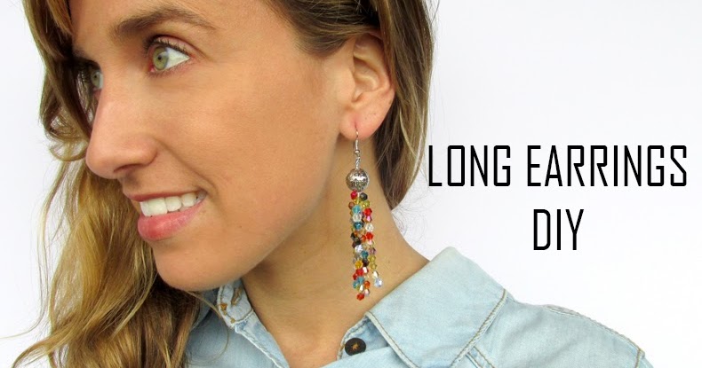 LONG EARRINGS DIY | MY WHITE IDEA DIY