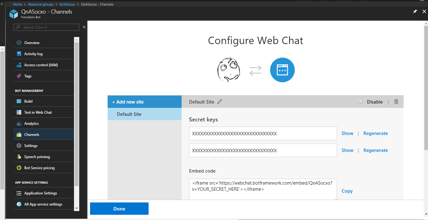 Create and integrate QnA Maker chat bot with MS Azure & Asp.Net