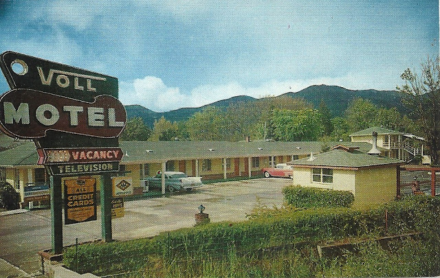 The Postcard Motel: Voll Motel - Ukiah, CA