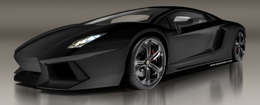 Super Custom Car: Lamborghini Aventador