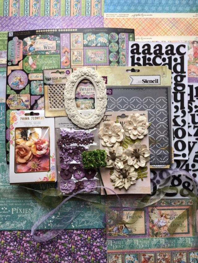 My Creative Scrapbook: Magical Mixed Media Scrapbook Layout with Marilyn