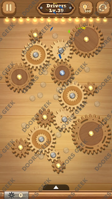 Fix it: Gear Puzzle [Drivers] Level 39 Solution ~ Doors Geek