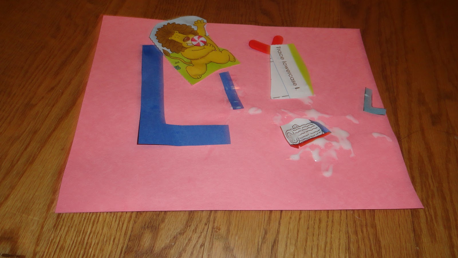 Create, Play, Teach: Letter L collage