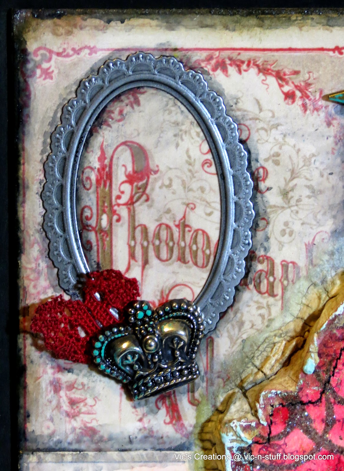 Vic's Creations: Valentines Shrine - #21 Rock Candy Glitter Compendium ...